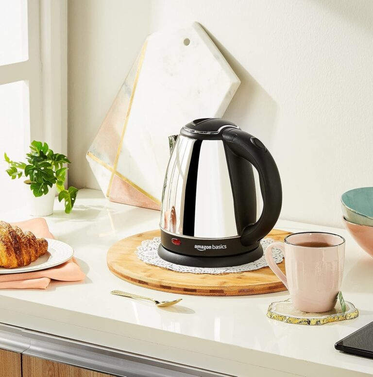 Stainless Steel Electric Kettle – 1500W Fast Boil, Auto Cut-Off, Heat ...